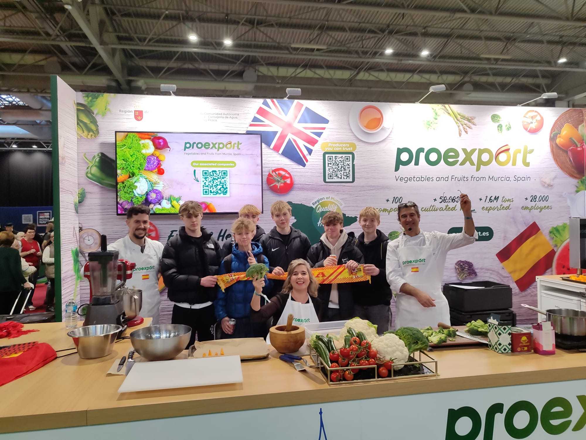 Proexport reconecta con el mercado británico en el ‘Good Food Show ...